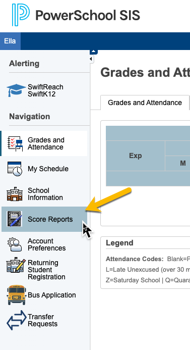 CAASPP SSRs in PowerSchool Parent Steps – Roseville City School District